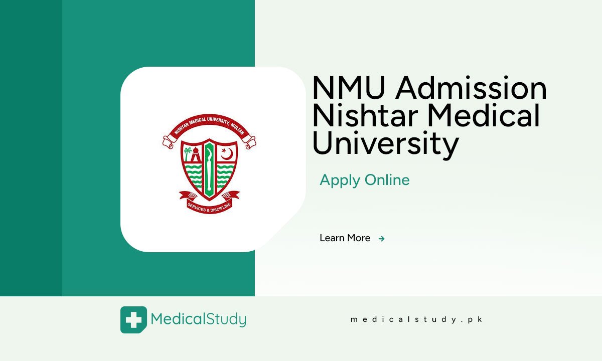 NMU Admission 2025 Nishtar Medical University Last Date Online Apply